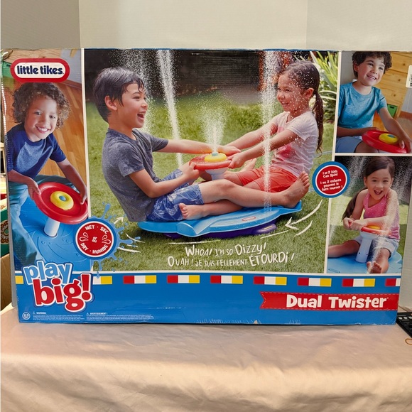 Little Tikes | Toys | Little Tikes Dual Twister Sprinkler Spin Ride New ...